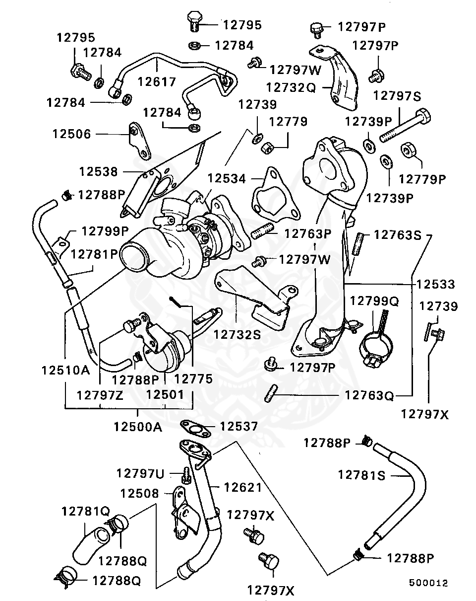 MF660063 - Mitsubishi - Gasket, T / C - Nengun Performance