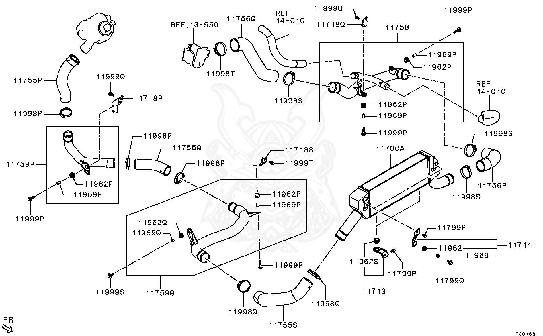 MR450097 - Mitsubishi - Insulator, Air Cleaner Support - Nengun Performance