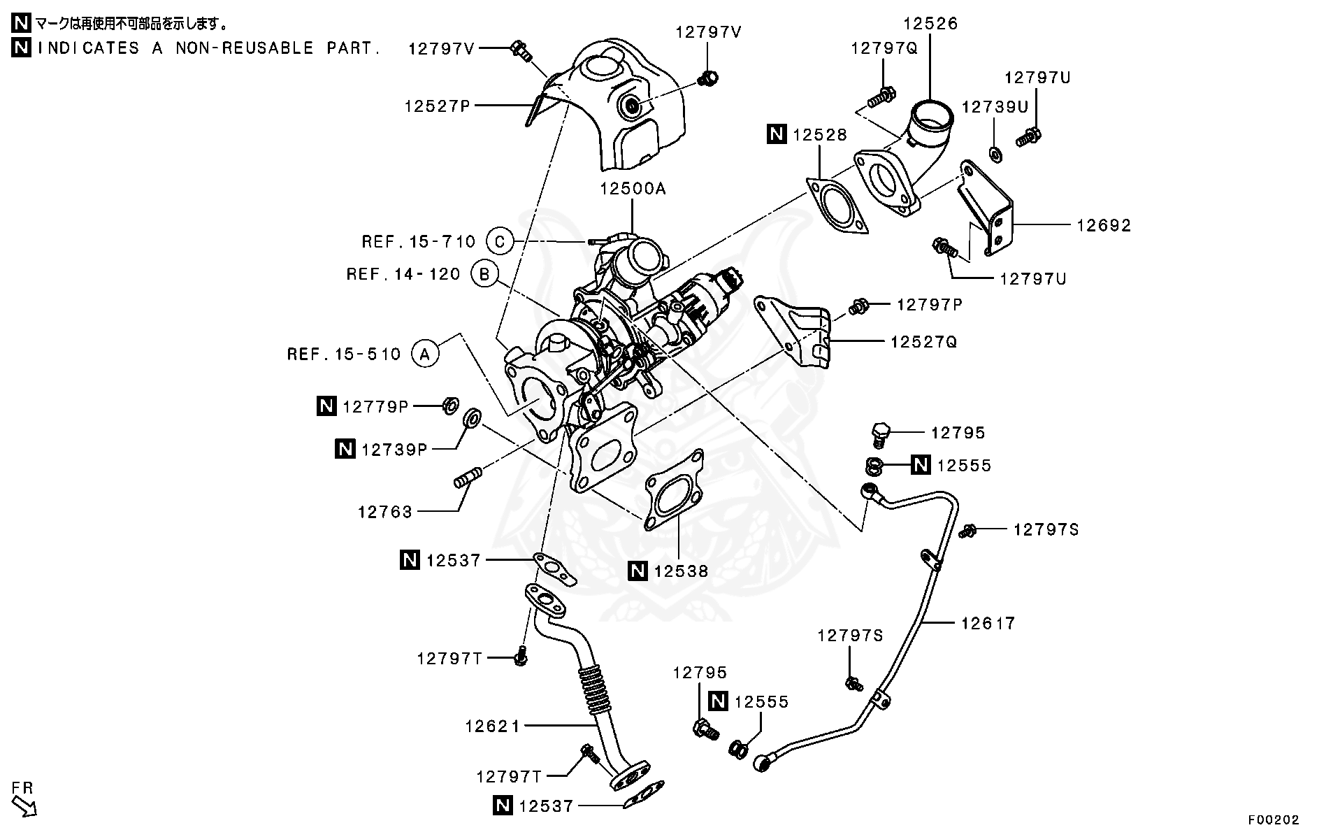 MF911142 - Mitsubishi - Bolt, T / C - Nengun Performance