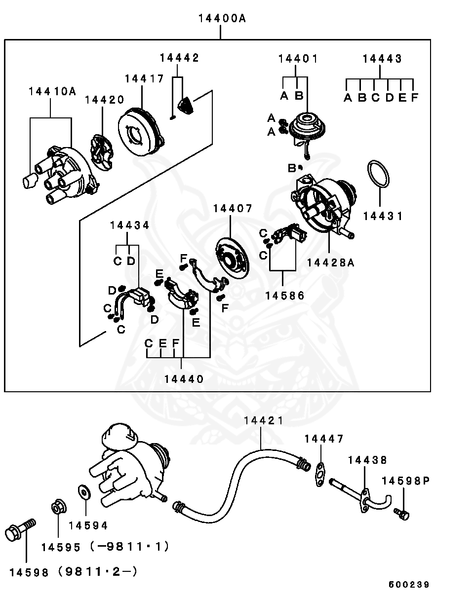 MF241225 - Mitsubishi - Bolt, Crank Angle Sensor - Nengun Performance