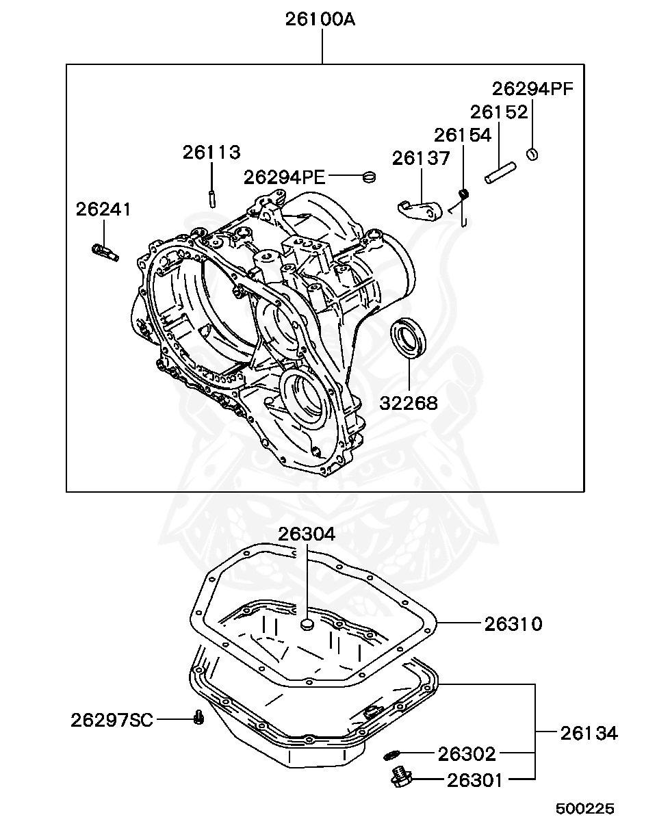 MD707184 - Mitsubishi - Oil Seal LH - Nengun Performance
