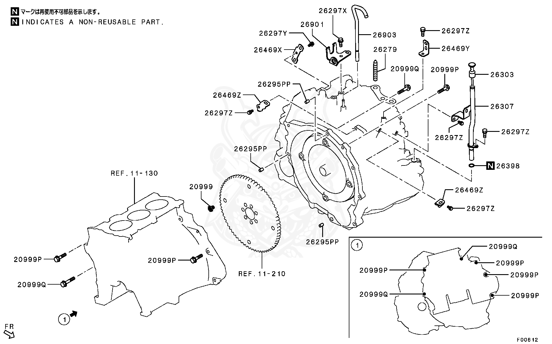 MF911142 - Mitsubishi - Bolt, T / C - Nengun Performance