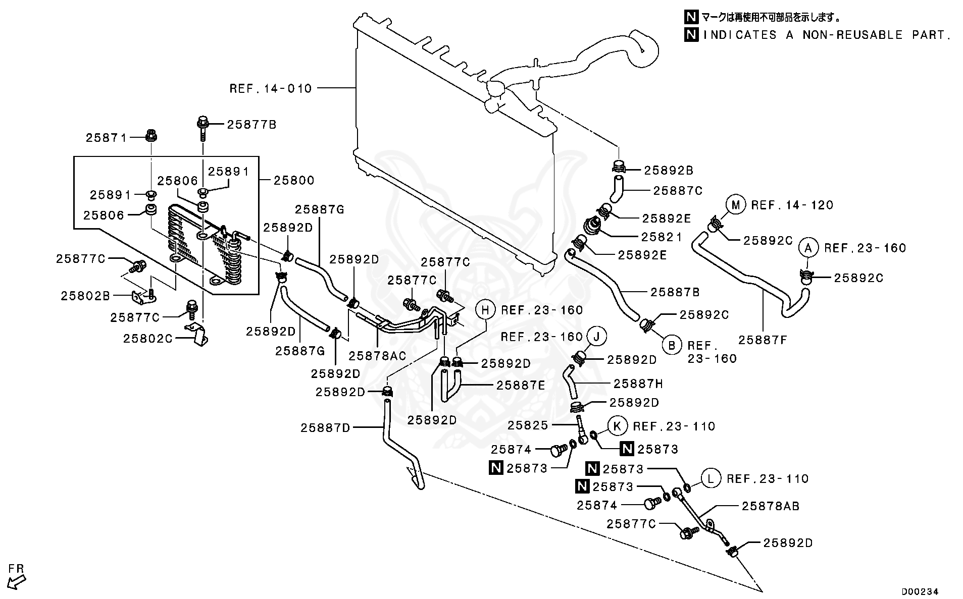 MF911233 - Mitsubishi - Bolt, P / S Oil Pump - Nengun Performance