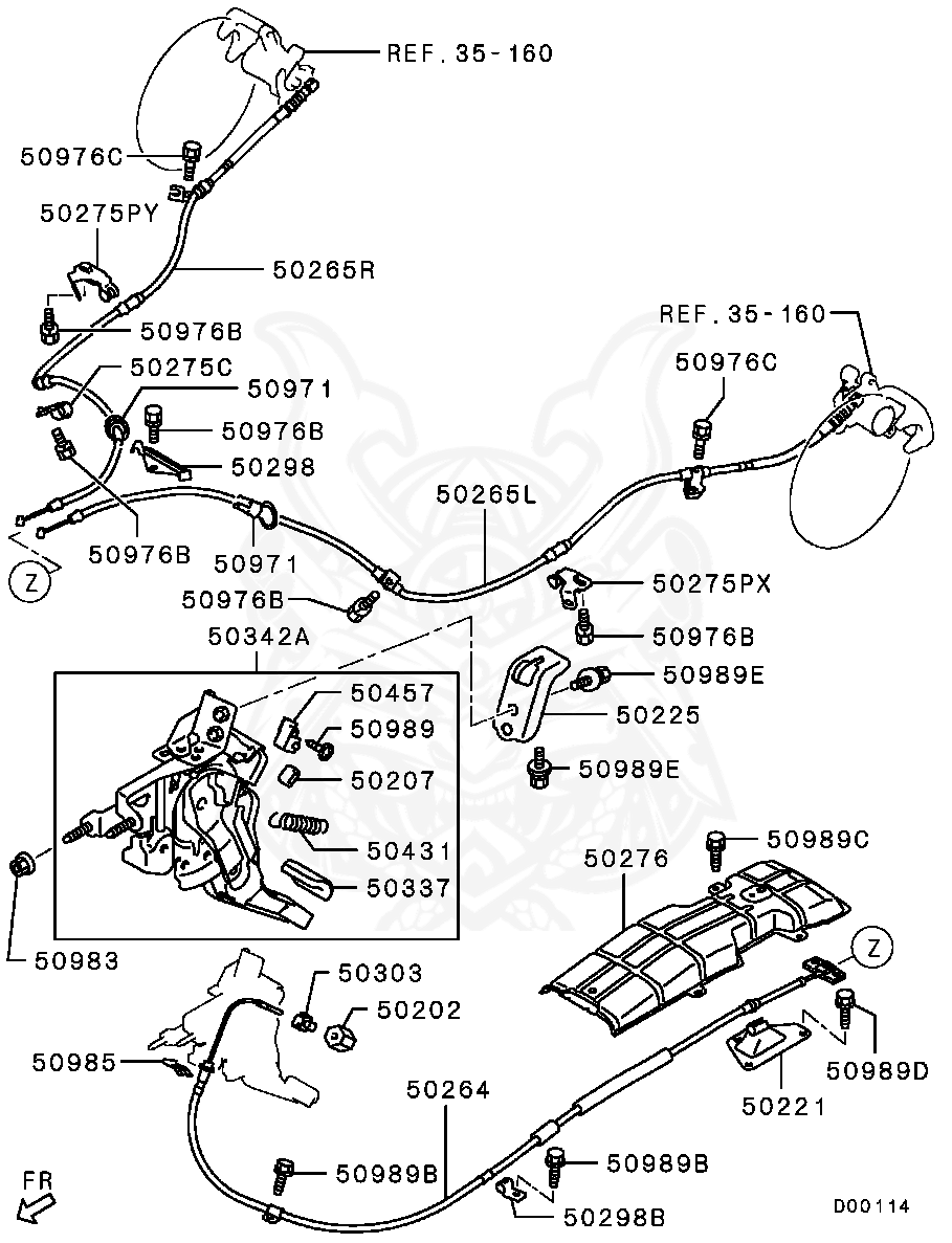 MF243651 - Mitsubishi - Bolt, Radiator Piping - Nengun Performance