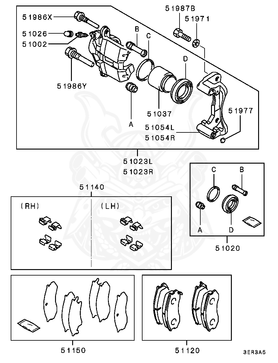 MR205677 - Mitsubishi - Bleeder, Fr Brake Caliper - Nengun Performance