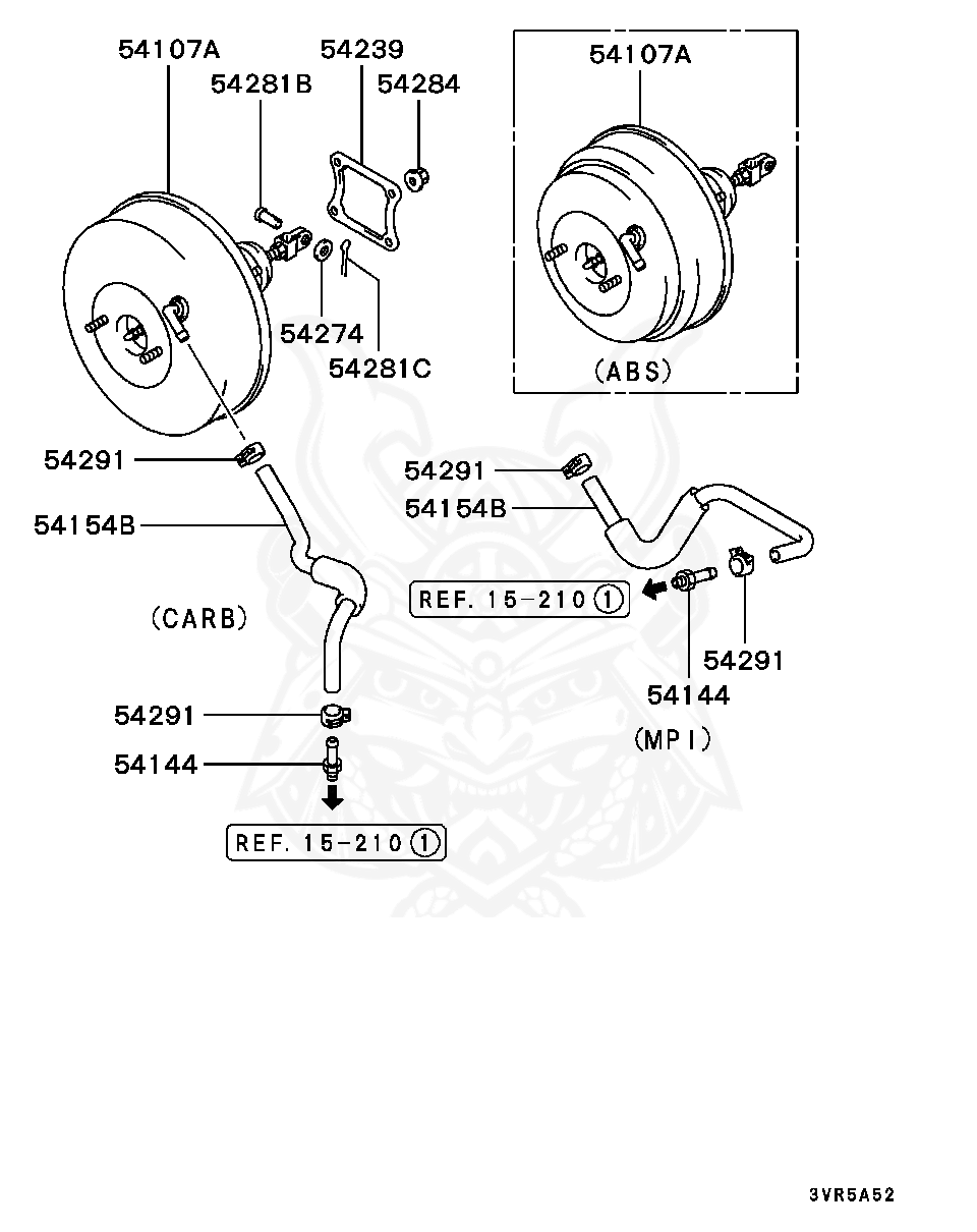 MB238089 - Mitsubishi - Seal, Brake Booster Body - Nengun Performance