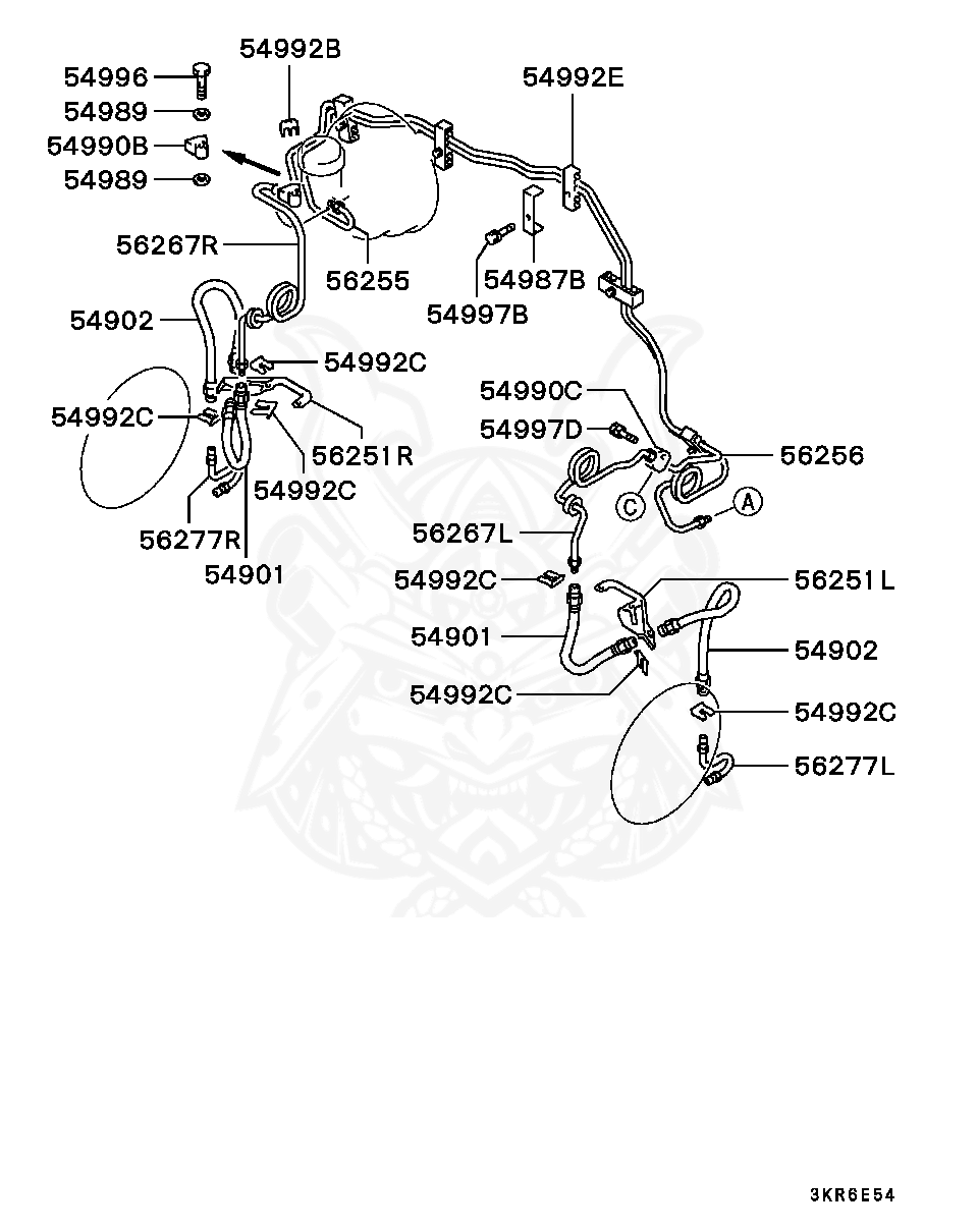 MA111832 - Mitsubishi - Gasket, Brake Fluid Line - Nengun Performance