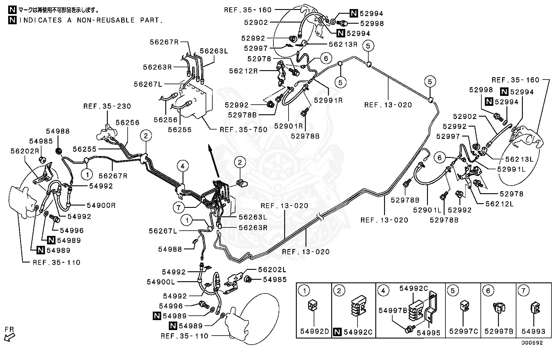 MF911233 - Mitsubishi - Bolt, P / S Oil Pump - Nengun Performance