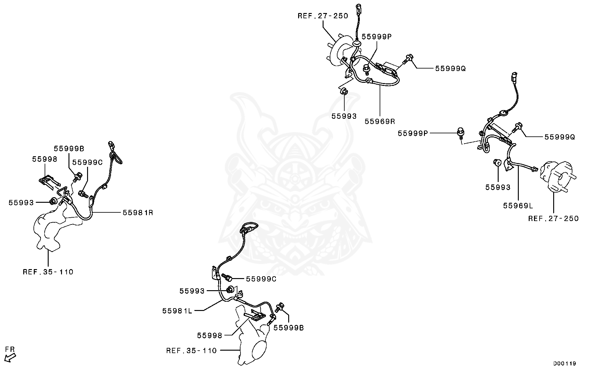 MF911233 - Mitsubishi - Bolt, P / S Oil Pump - Nengun Performance