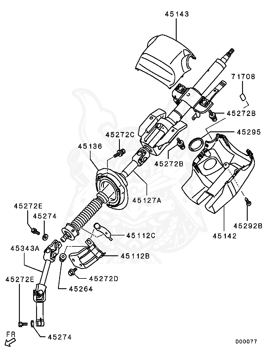 MB409438 - Mitsubishi - Screw, Meter Bezel - Nengun Performance