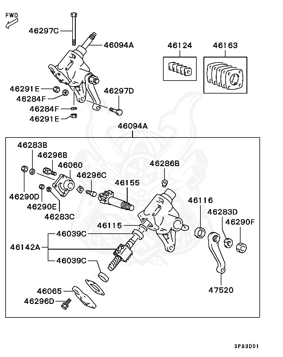 MF241281 - Mitsubishi - Bolt, Rr Susp Assist Link - Nengun Performance