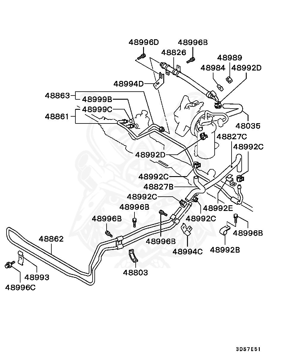 MF241251 - Mitsubishi - Bolt, T / M Connecting - Nengun Performance