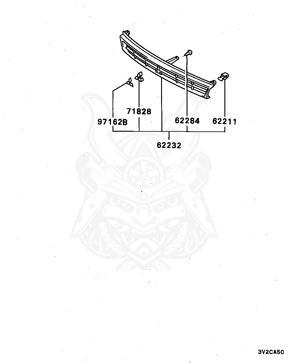 MF453017 - Mitsubishi - Screw, Fog Lamp - Nengun Performance