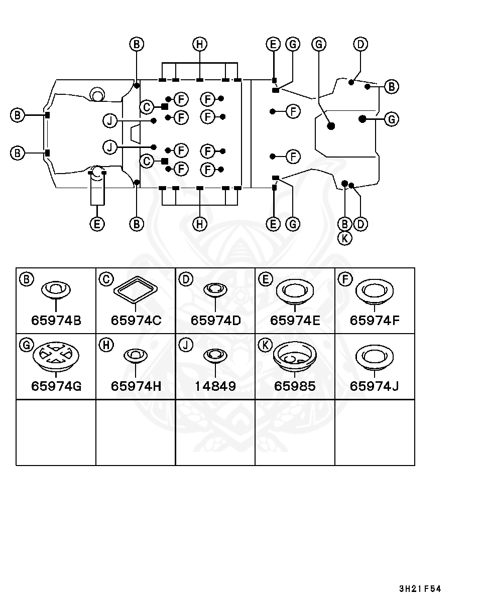 MB406988 - Mitsubishi - Plug, Body - Nengun Performance