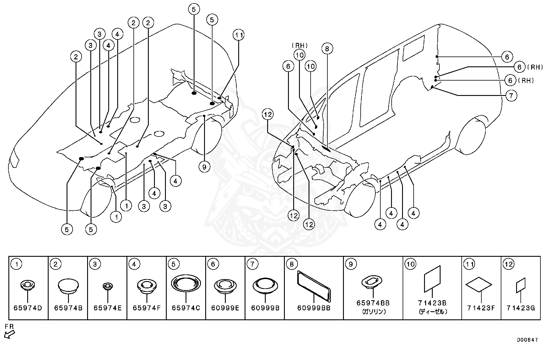 MB406988 - Mitsubishi - Plug, Body - Nengun Performance