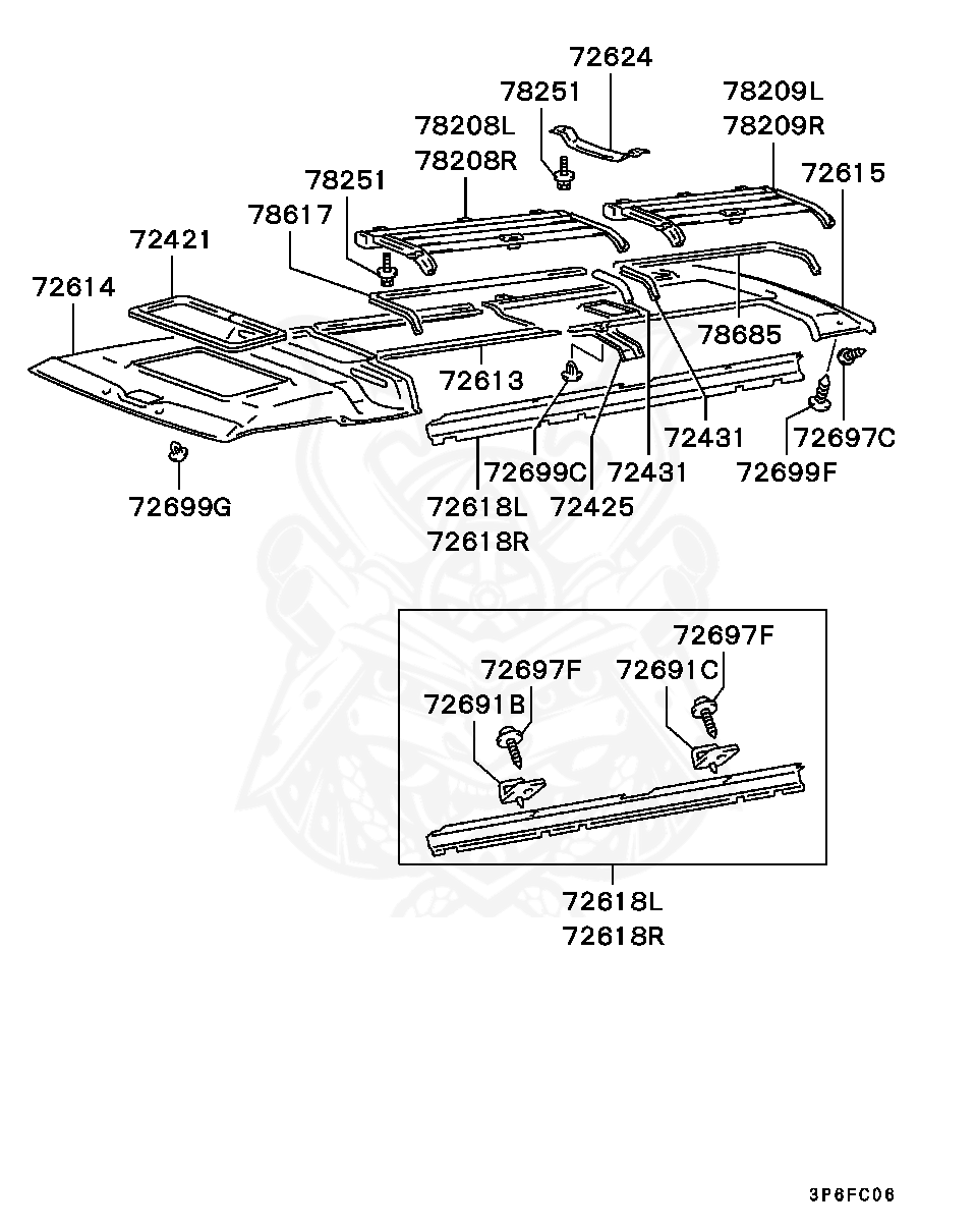 MS450156 - Mitsubishi - Screw, Fr Bumper - Nengun Performance