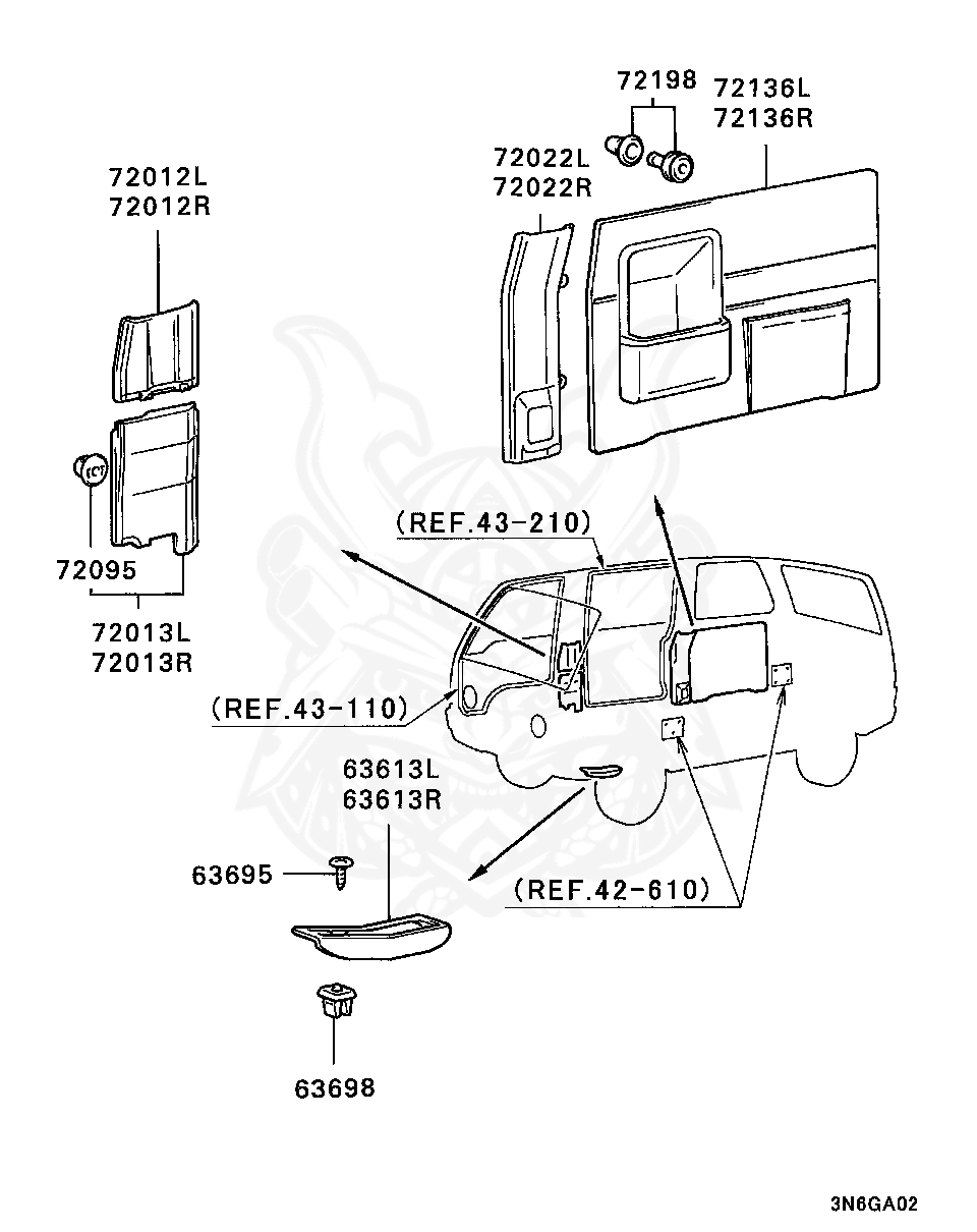 MS480002 - Mitsubishi - Grommet, Chassis Electricals - Nengun Performance