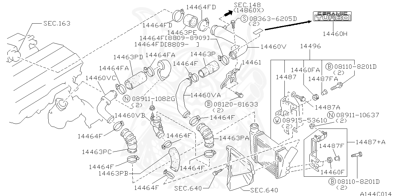 01121-03641 - Nissan - Bolt - Nengun Performance