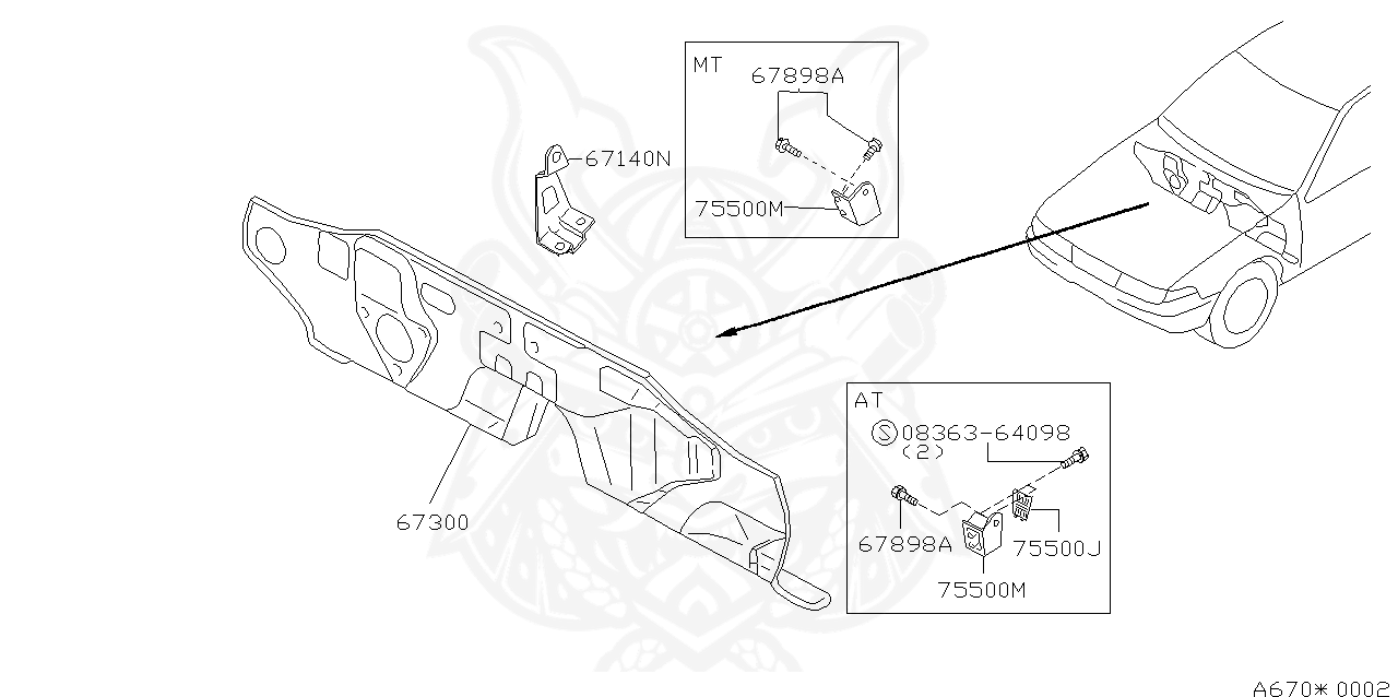 01121-03641 - Nissan - Bolt - Nengun Performance