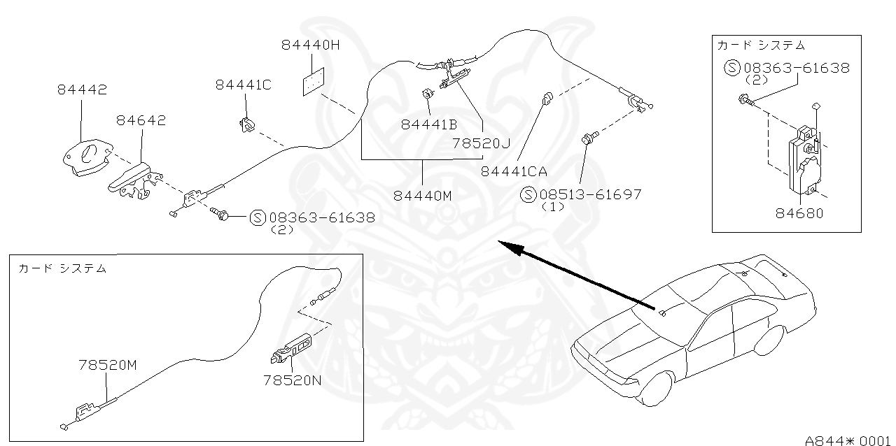 84656-50A10 - Nissan - Nut - Nengun Performance