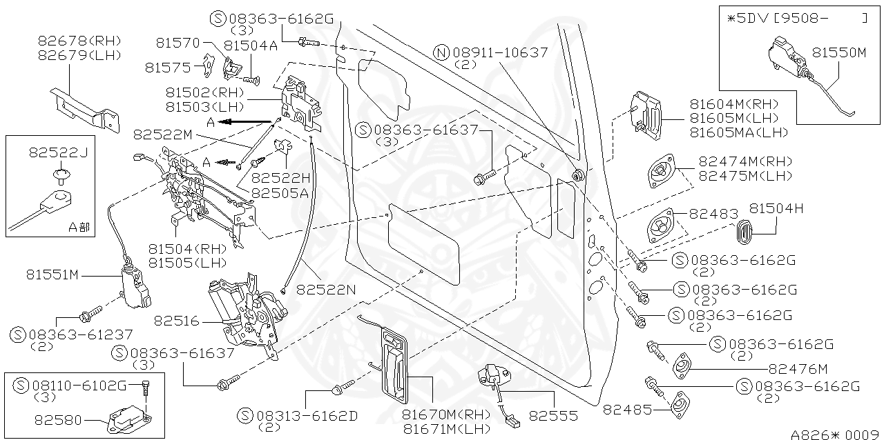 82537-0C900 - Nissan - Bolt - Nengun Performance