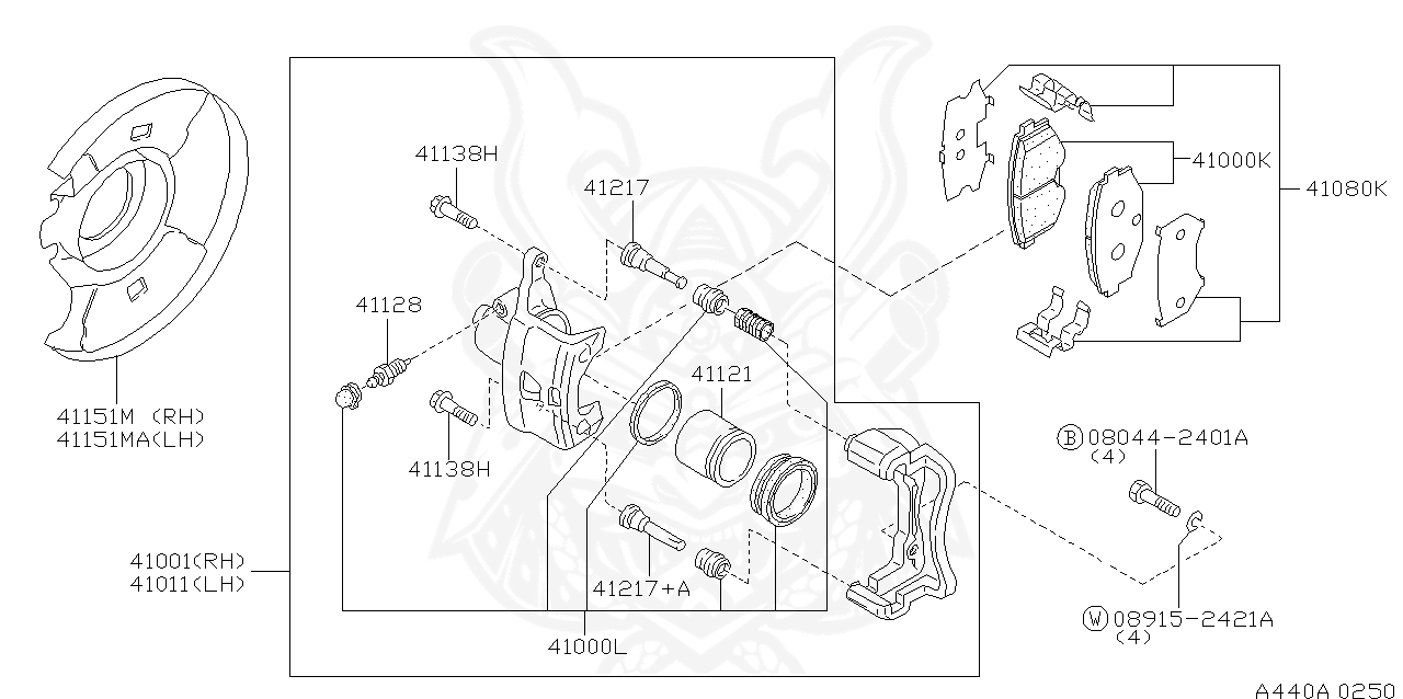 44140-N9500 - Nissan - Pin - Nengun Performance