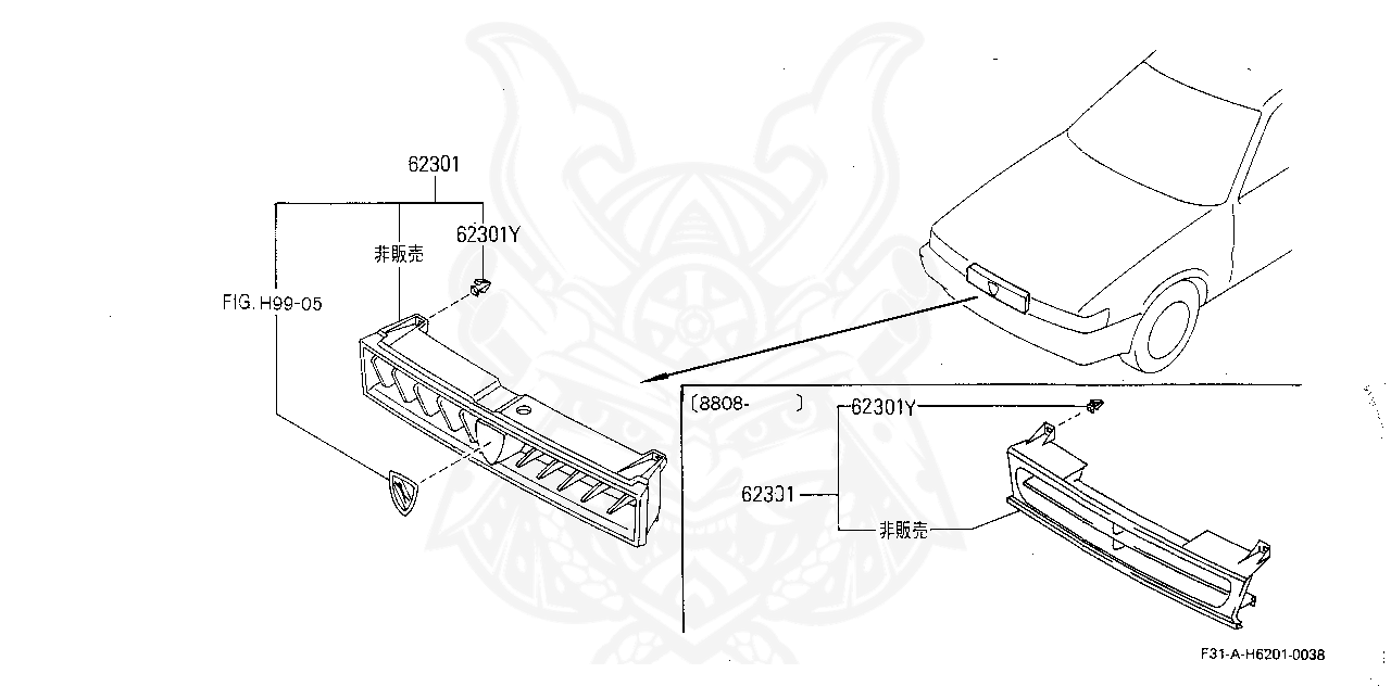 62318-01W00 - Nissan - Retainer - Nengun Performance