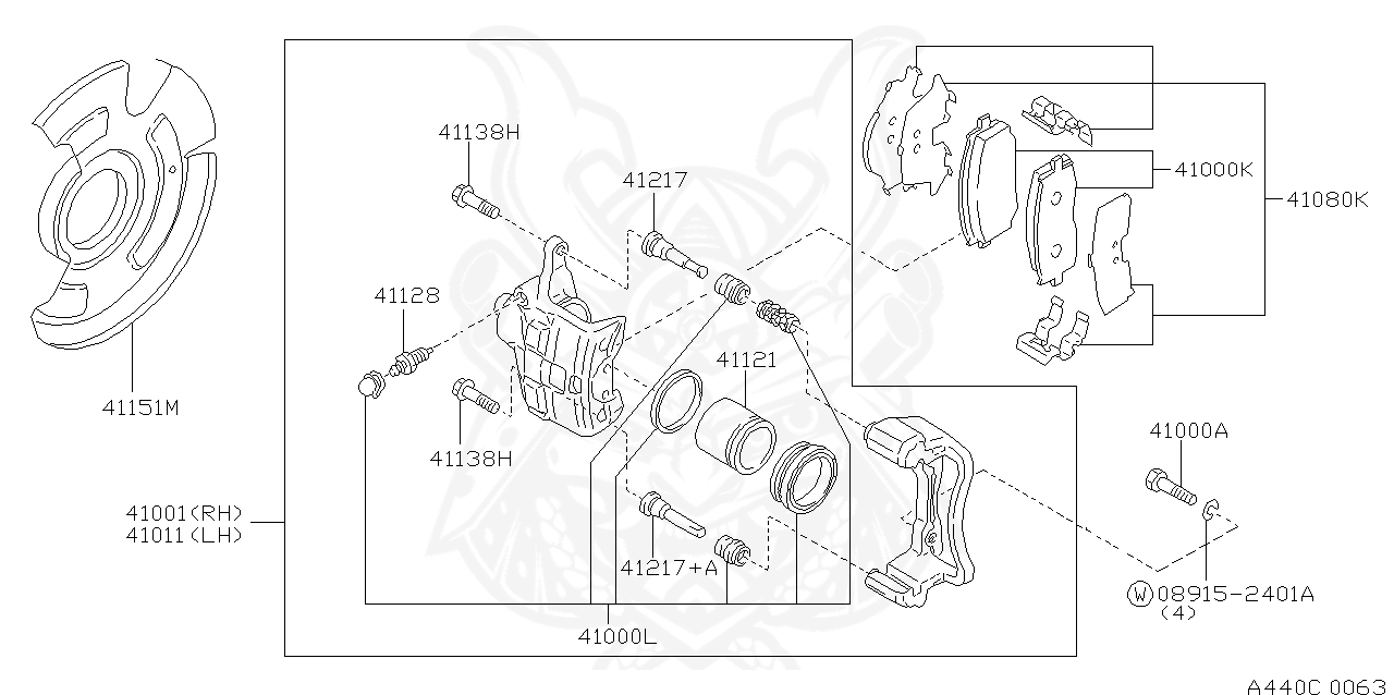 41121-40F00 - Nissan - Piston, Cylinder - Nengun Performance