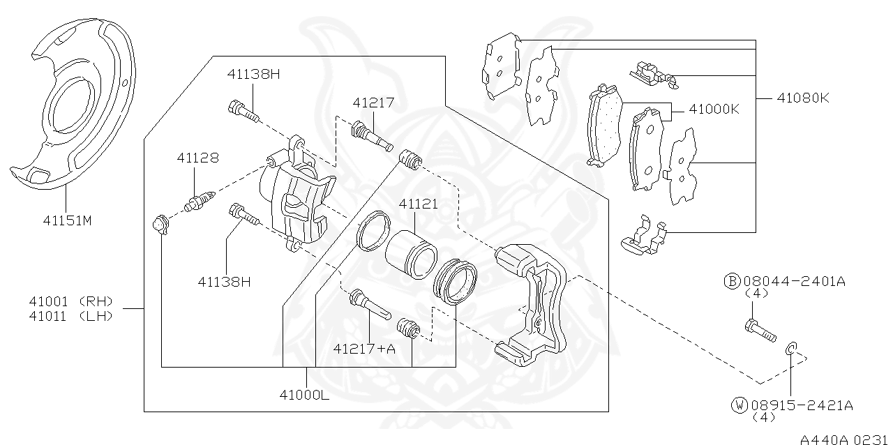 44140-N9500 - Nissan - Pin - Nengun Performance