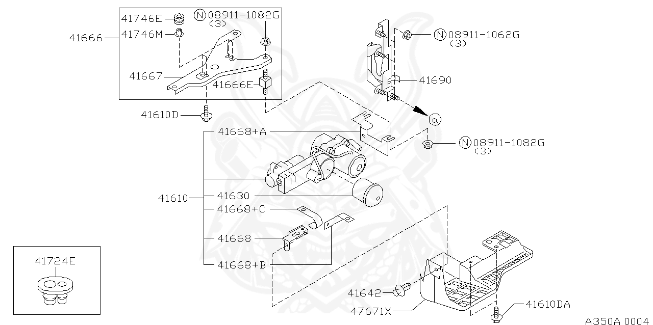 01553-08541 - Nissan - Clip - Nengun Performance
