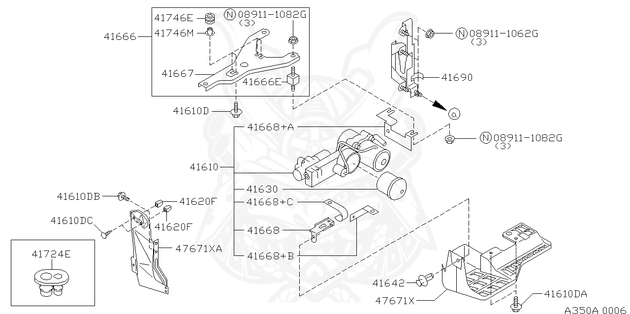49728-55S00 - Nissan - Color, Insulator - Nengun Performance