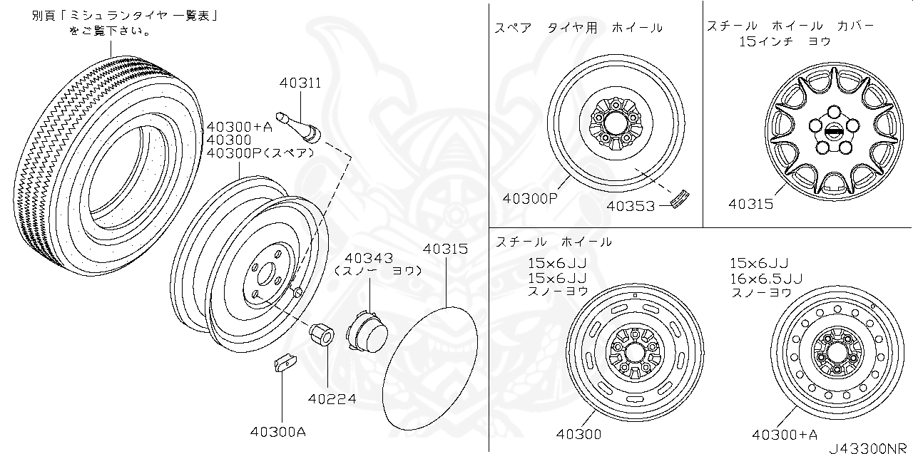 40224-40P00 - Nissan - Nut, Road wheel - Nengun Performance