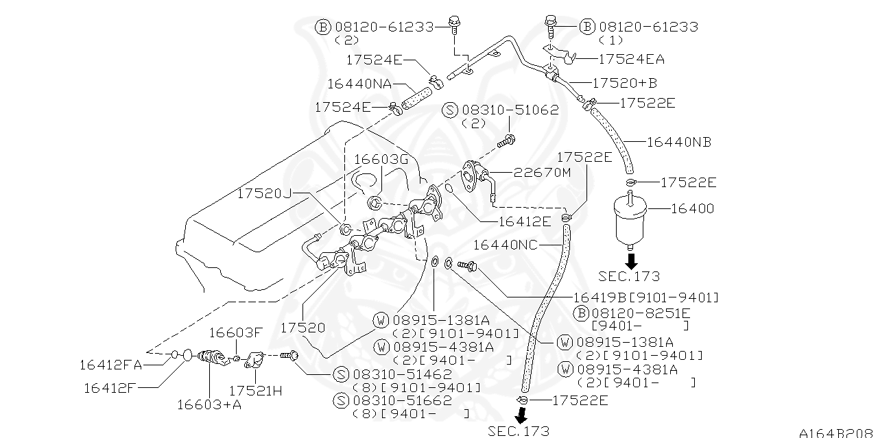 16618-10V10 - Nissan - Seal, O Ring - Nengun Performance
