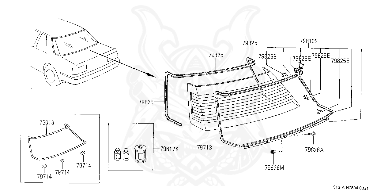 G2891-89925 - Nissan - Sealant Kit, Glass - Nengun Performance