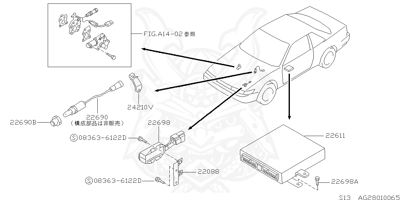 01466-00022 - Nissan - Screw - Nengun Performance