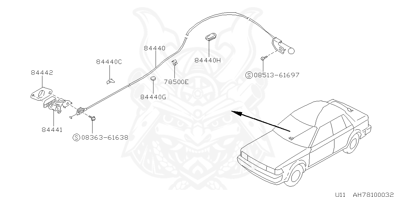 01552-00661 - Nissan - Clip - Nengun Performance