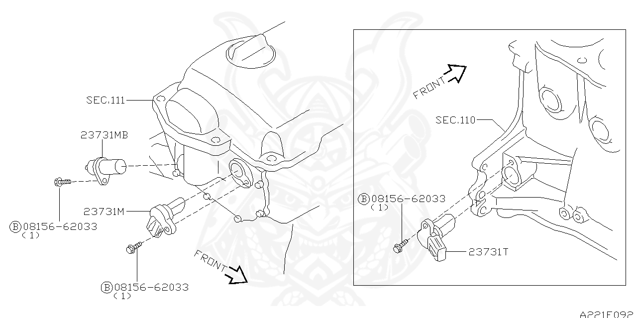 23731-4M500 - Nissan - Camshaft Position Sensor - Nengun Performance