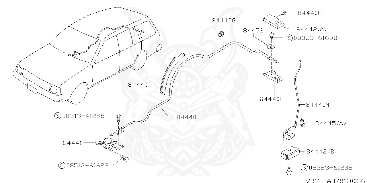 01553-00541 - Nissan - Clip - Nengun Performance