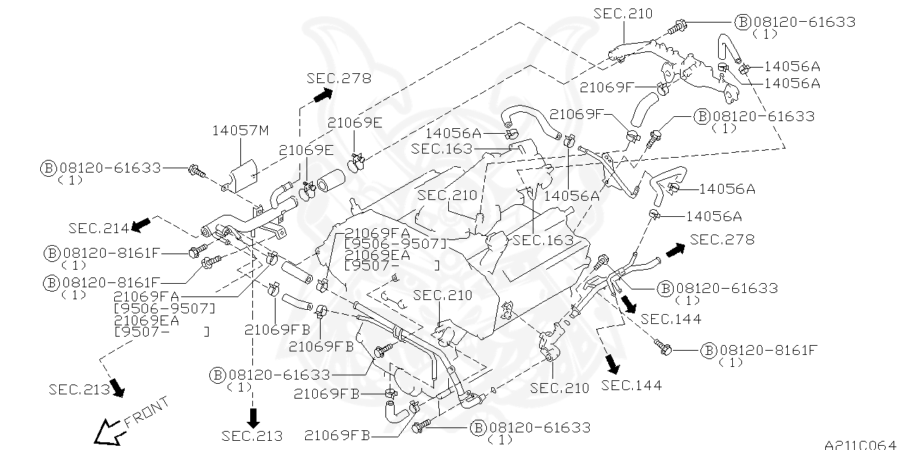 01555-00291 - Nissan - Clamp, Hose - Nengun Performance