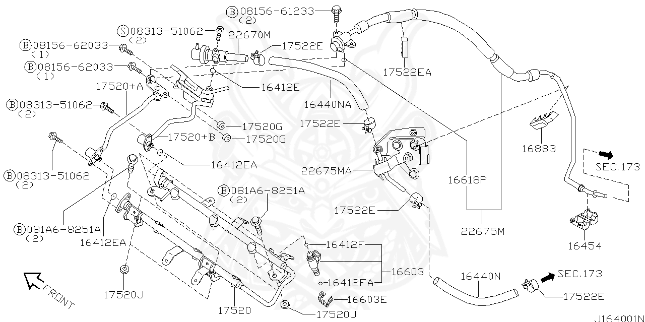 16618-10V10 - Nissan - Seal, O Ring - Nengun Performance