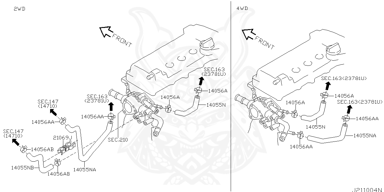 16439-56S00 - Nissan - Clamp, Hose - Nengun Performance