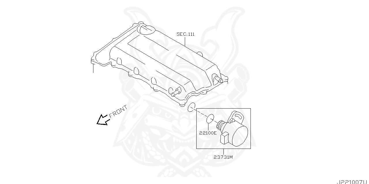 23731-8H600 - Nissan - Camshaft Position Sensor - Nengun Performance