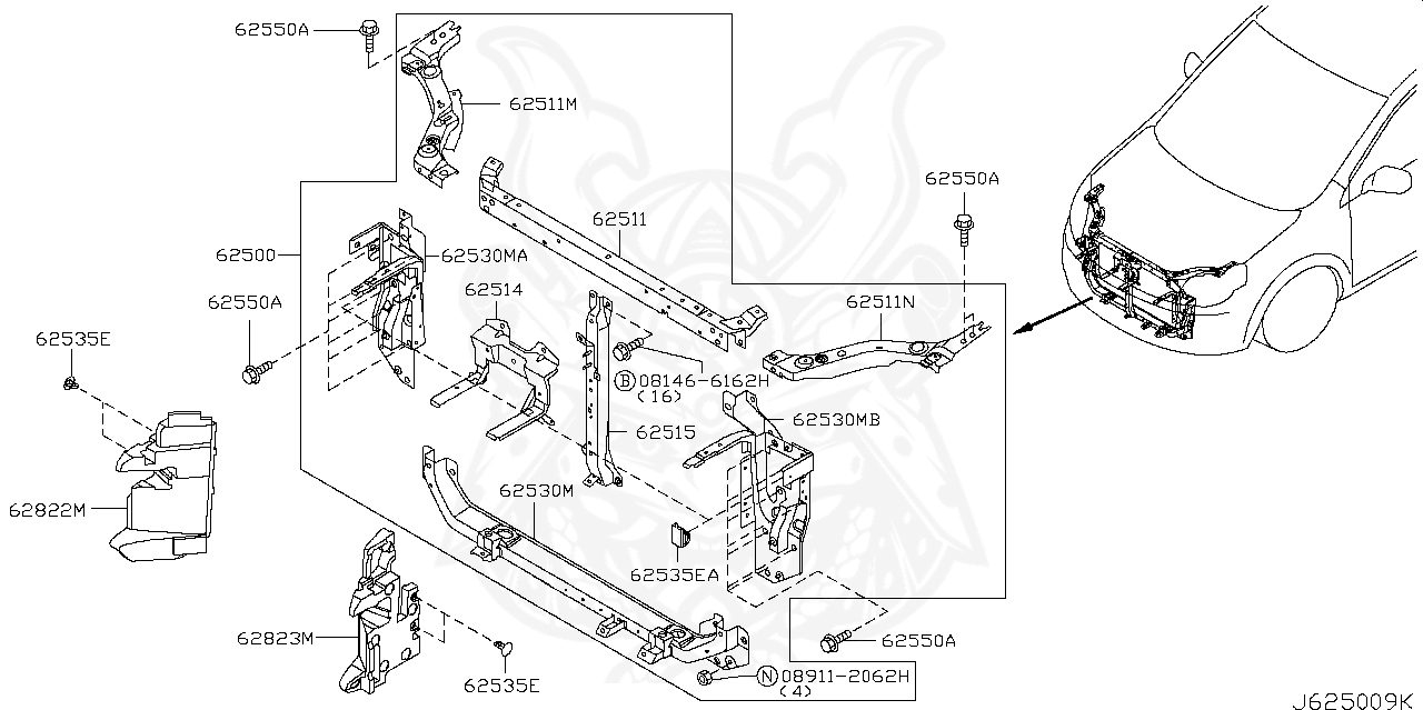 01121-N8041 - Nissan - Bolt - Nengun Performance