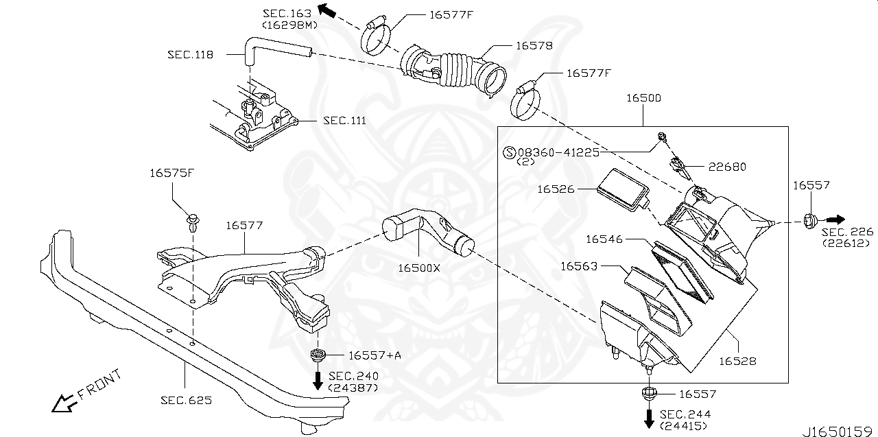 01553-10501 - Nissan - Clip - Nengun Performance