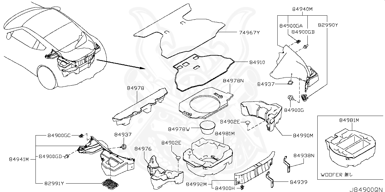 01553-10501 - Nissan - Clip - Nengun Performance