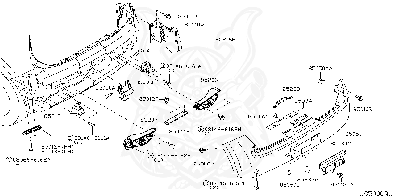 01553-10501 - Nissan - Clip - Nengun Performance