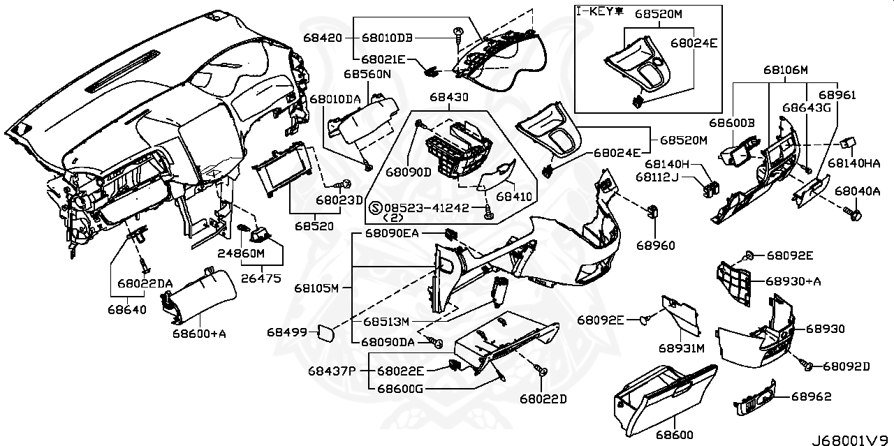 96938-ED000 - Nissan - Clip - Nengun Performance