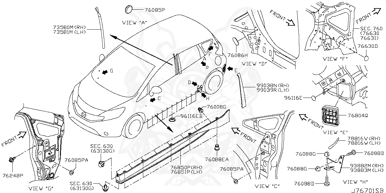 01454-N5061 - Nissan - Screw, Taping - Nengun Performance