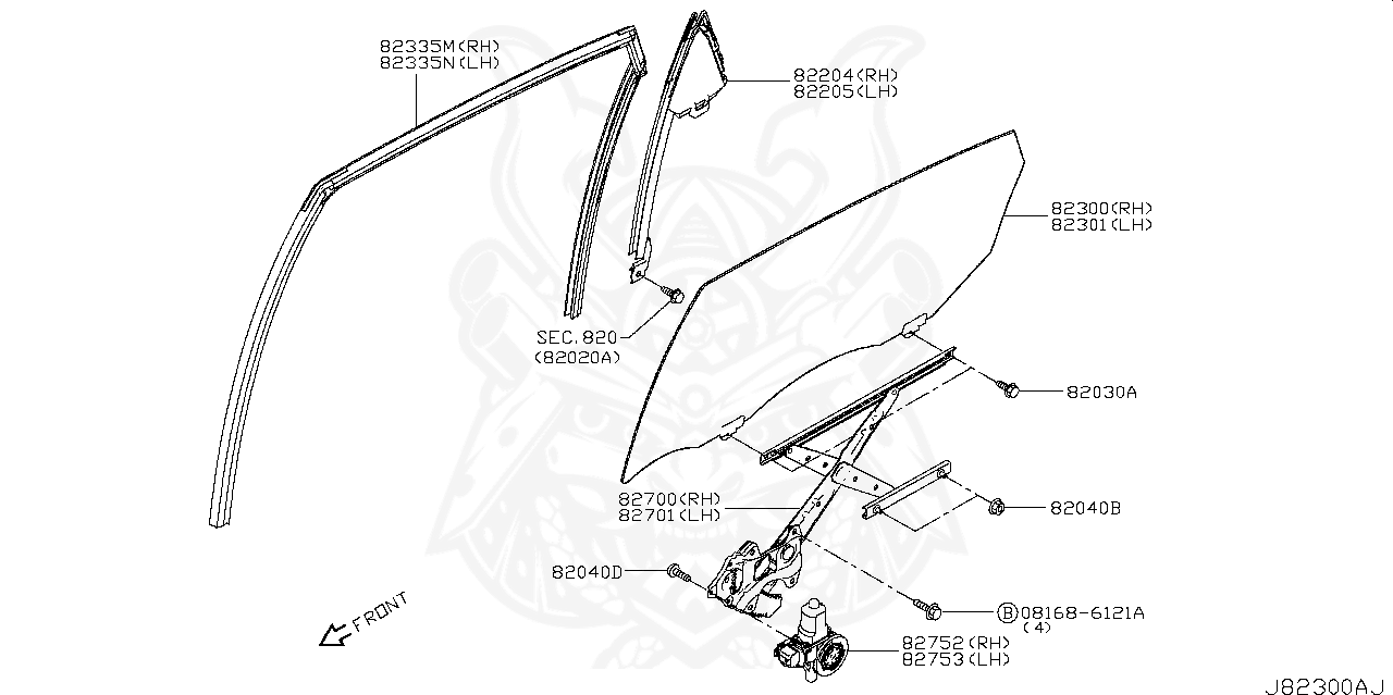 01221-00361 - Nissan - Nut - Nengun Performance