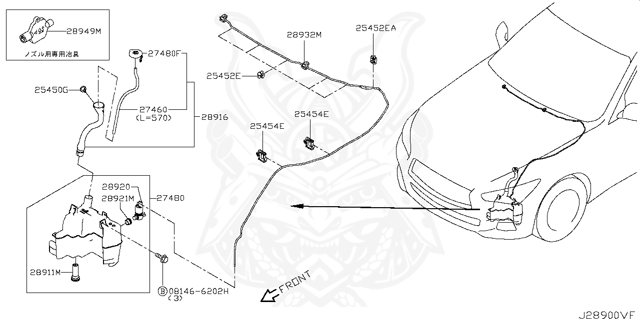 01553-09321 - Nissan - Clips - Nengun Performance
